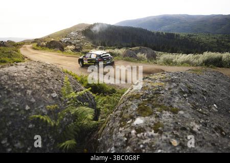 32 Pablo SARRAZIN, Geoffrey COMBE, Citroen C3 Rally2, action during the ...