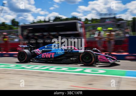 Franco Colapinto (BWT Alpine F1 Team, 43), Race day, ESP, Formel 1 ...