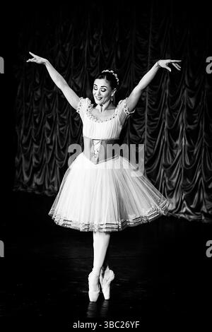 bright and fascinating emotions of ballet dancers' performances with ...