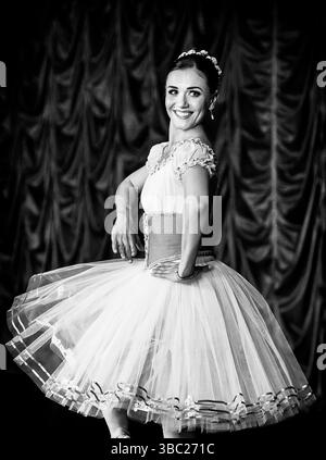 bright and fascinating emotions of ballet dancers' performances with ...