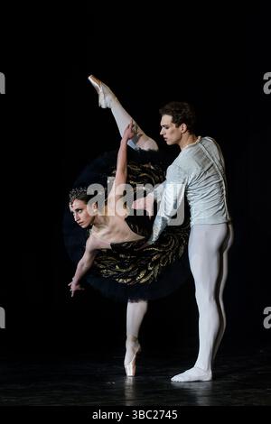 bright and fascinating emotions of ballet dancers' performances with ...