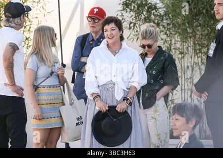Lynne Ramsay arrives at the photocall of Die My Love during the 78th ...