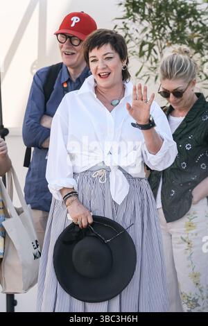 Lynne Ramsay arrives at the photocall of Die My Love during the 78th ...