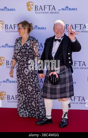 Robyn Malcolm and Peter Mullan at the BAFTA Television Awards, Royal ...