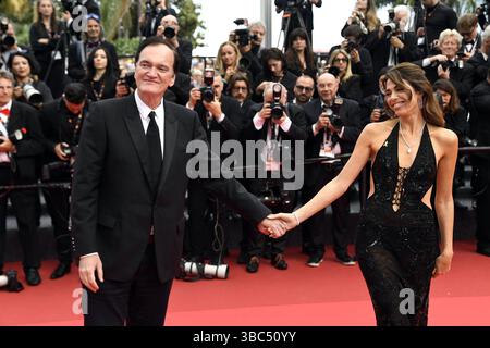 Quentin Tarantino und Daniella Tarantino bei der NOUVELLE VAGUE ...