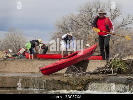 DIVERSION DAM ON COLORADO RIVER Stock Photo - Alamy