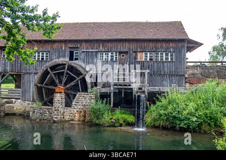 Ungersheim's old hydraulic sawmill, with its water mill used to build ...