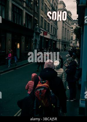 SoHo Sign, Beak Street, London, England, UK, GB Stock Photo - Alamy