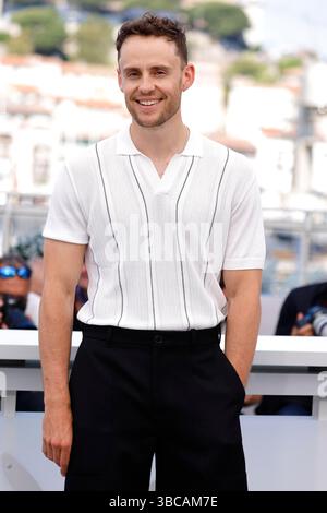 Harry Lighton poses at the photocall of 'Pillion' during the 78th ...