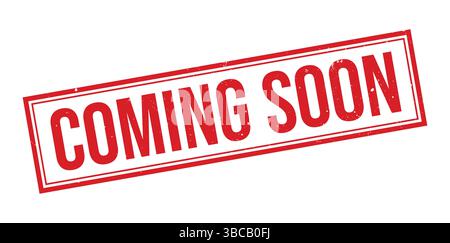 coming soon stamp. coming soon square grunge sign. coming soon Stock ...