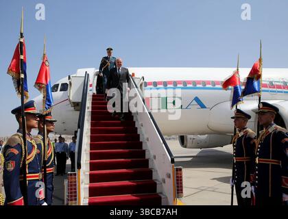 Lebanese President Joseph Aoun meets with King Hamad bin Isa Al Khalifa ...