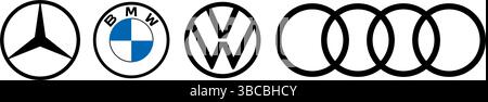 German car logo icon set Stock Vector Image & Art - Alamy