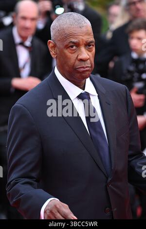 Denzel Washington attends the premiere of Highest 2 Lowest at the 78th ...