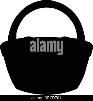 Shopping basket Simple vector icon Stock Vector Image & Art - Alamy