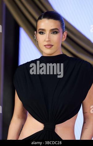 Alba Diaz attends 'Las Berrocal' TV Series Premiere at Espacio Movista ...