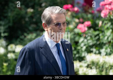 Treasury Secretary Scott Bessent arrives to testify before a Senate ...