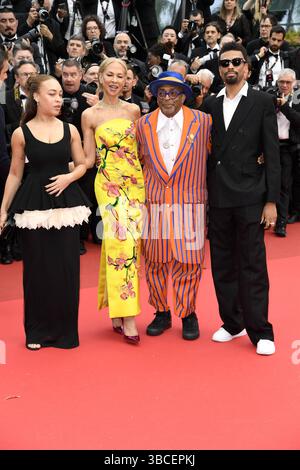 Satchel Lee, Tonya Lewis Lee, Spike Lee und Jackson Lee bei der Highest ...