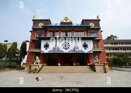 The Tharlam Monastery in Kathmandu, Nepal Stock Photo - Alamy