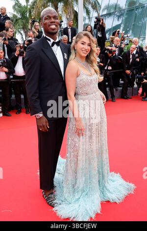 Paul Pogba and María Zulay Salaues during the Globe Soccer Awards 2025 ...