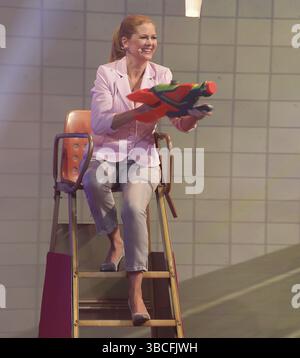 German TV presenter and actress Maxi Biewer MDR show Back then it was ...