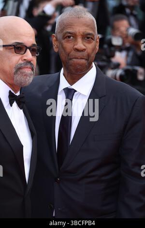 Denzel Washington attends the "Highest 2 Lowest" New York Premiere at ...