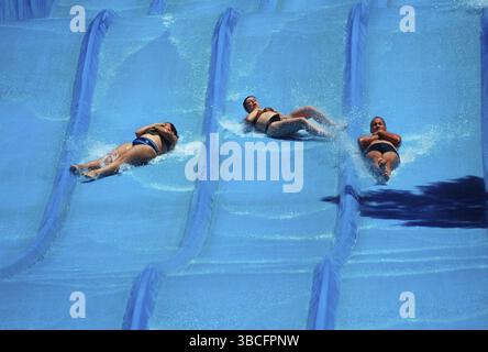 Aqualandia waterpark. Benidorm. Alicante. Spain Stock Photo - Alamy