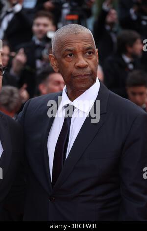 Denzel Washington attends the "Highest 2 Lowest" New York Premiere at ...