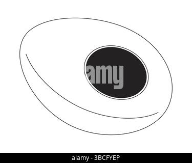 Boiled egg icon. Protein. Editable vector Stock Vector Image & Art - Alamy