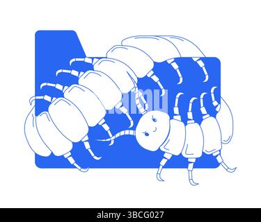 Computer security onboarding mobile app page screen with concepts set ...