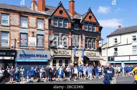 Goodison Park on the day of the last ever men's game at the home of ...