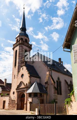 France, Bas Rhin, Molsheim, Place du Marche, tithe barn of the Canons ...
