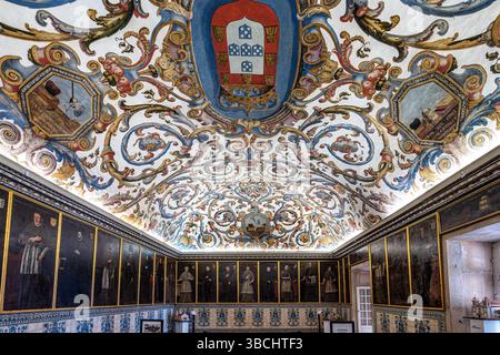 Private Examination Room, Sala do Exame Privado at University of Coimbra in Portugal Stock Photo ...