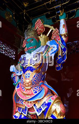 Statue of Divine God,Futarasan Shrine,Nikko,Tochigi Prefecture,Japan ...
