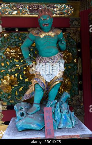 Statue of Divine God,Futarasan Shrine,Nikko,Tochigi Prefecture,Japan ...