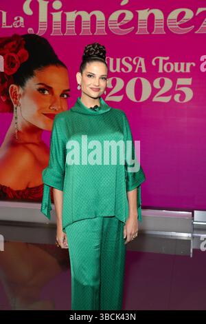 MIAMI, FL - MAY 1: Spanish singer and songwriter Natalia Jimenez poses ...