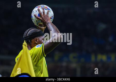 Nuno Tavares of S.S. Lazio seen in action during the Italian Serie A ...