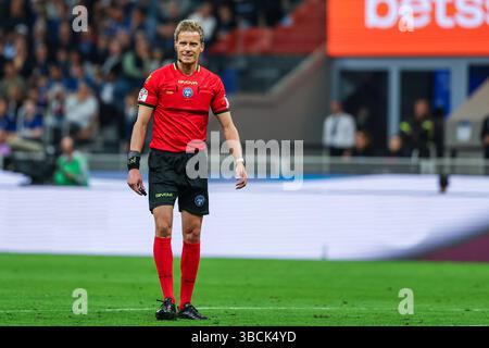 Referee Daniele Chiffi seen in action during Serie A 2025/26 football ...