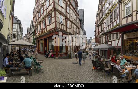 Europe, Germany, Hesse, Limburg-Weilburg county, Weilburg town, Lahn ...
