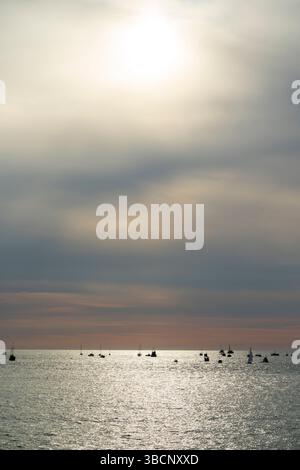 The 'Little Ships' assemble before crossing the English Channel on the ...