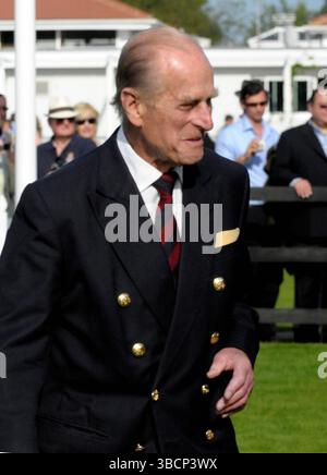 Prince Philip at the Harcourt Developments Queen's Cup Final held at ...