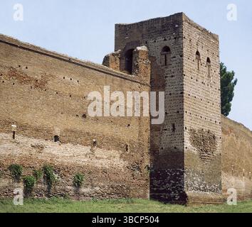 Roman Aurelian Walls (Mura Aureliane), UNESCO World Heritage Site, Rome ...