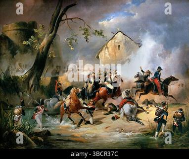 Bataille - Battle by Horace Vernet 1789-1863 France French, Louvre ...