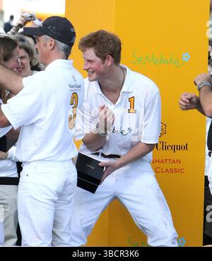 NEW YORK - MAY 30: Prince Harry attends the 2009 Veuve Clicquot ...