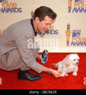 Chris Isaacs at the 2009 MTV Movie Awards held at the Gibson ...