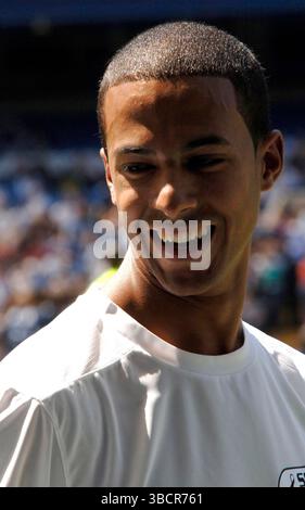 Marvin of JLS at Celebrity Soccer Six held at Chelsea Stadium in London ...