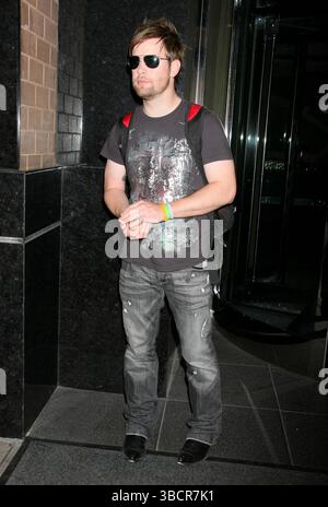 David Cook spotted out and about in New York City - 22 May 2009 Stock ...