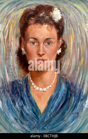 This oil on canvas portrait of Andrew Hood, painted by William Sidney ...