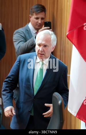 Vienna, Austria. 21st May, 2025. AUSTRIA; VIENNA; 20250521; CEO of Rewe ...