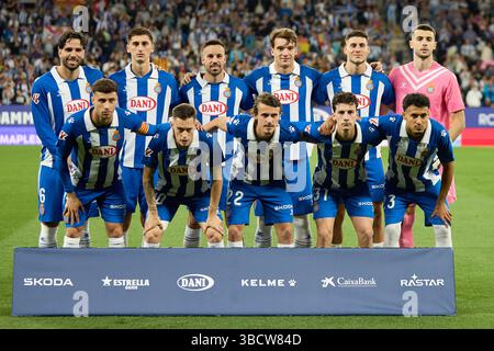 Spain players pose for team photo during a FIFA Men’s World Cup 2026 ...