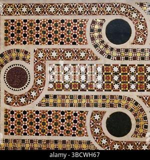 Palermo, Sicily. Mosaic tile detail Stock Photo - Alamy